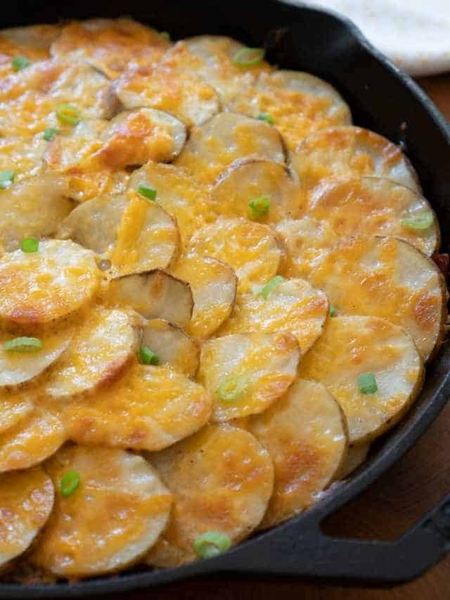 Ground Beef and Potato Skillet - Shaken Together