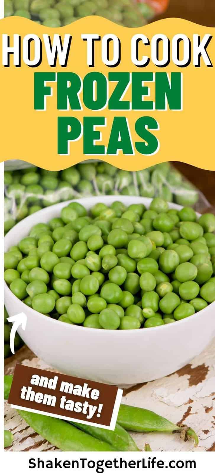 How to Cook Frozen Peas (The Best Way) - Shaken Together