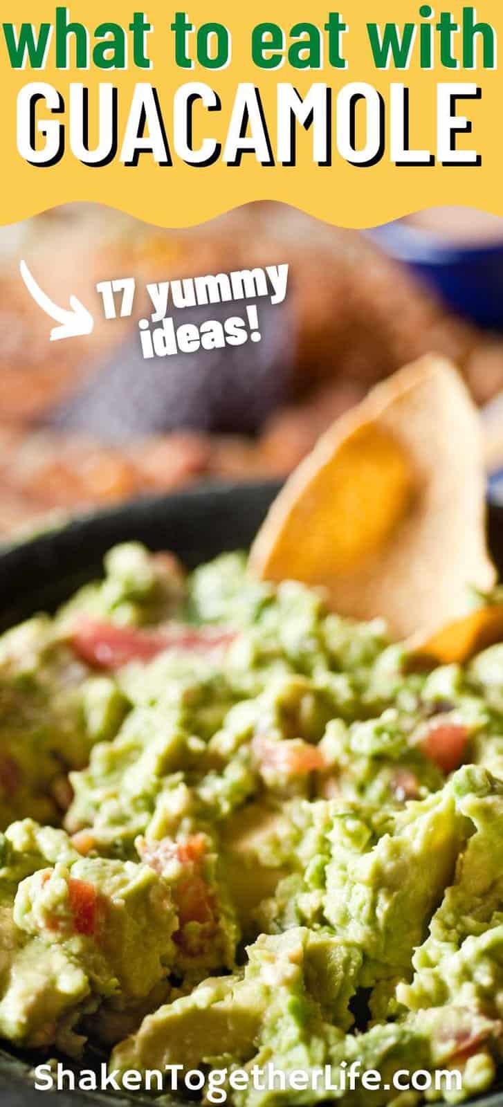 What to Eat with Guacamole - 17 Tasty Ideas! - Shaken Together