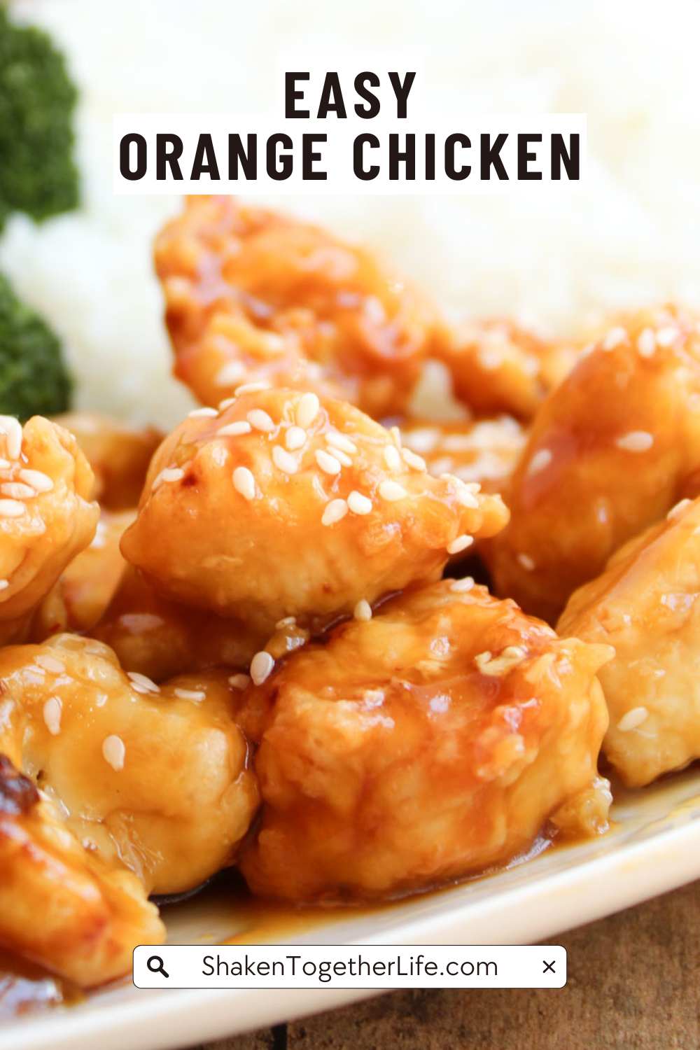 Easy Orange Chicken - Shaken Together
