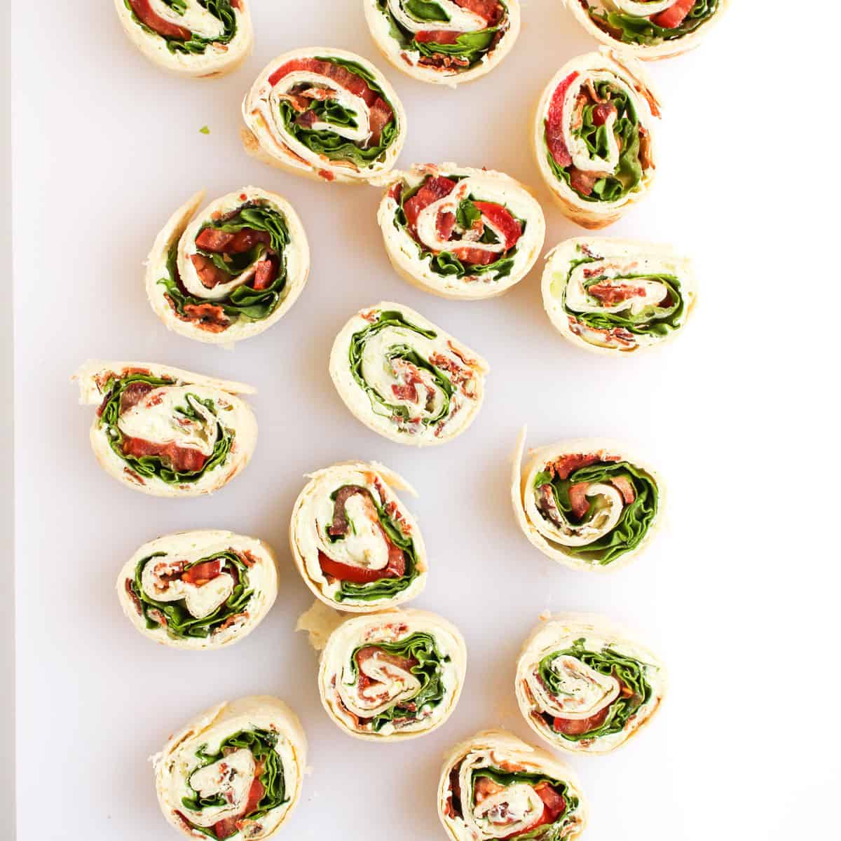 BLT Pinwheels - Shaken Together